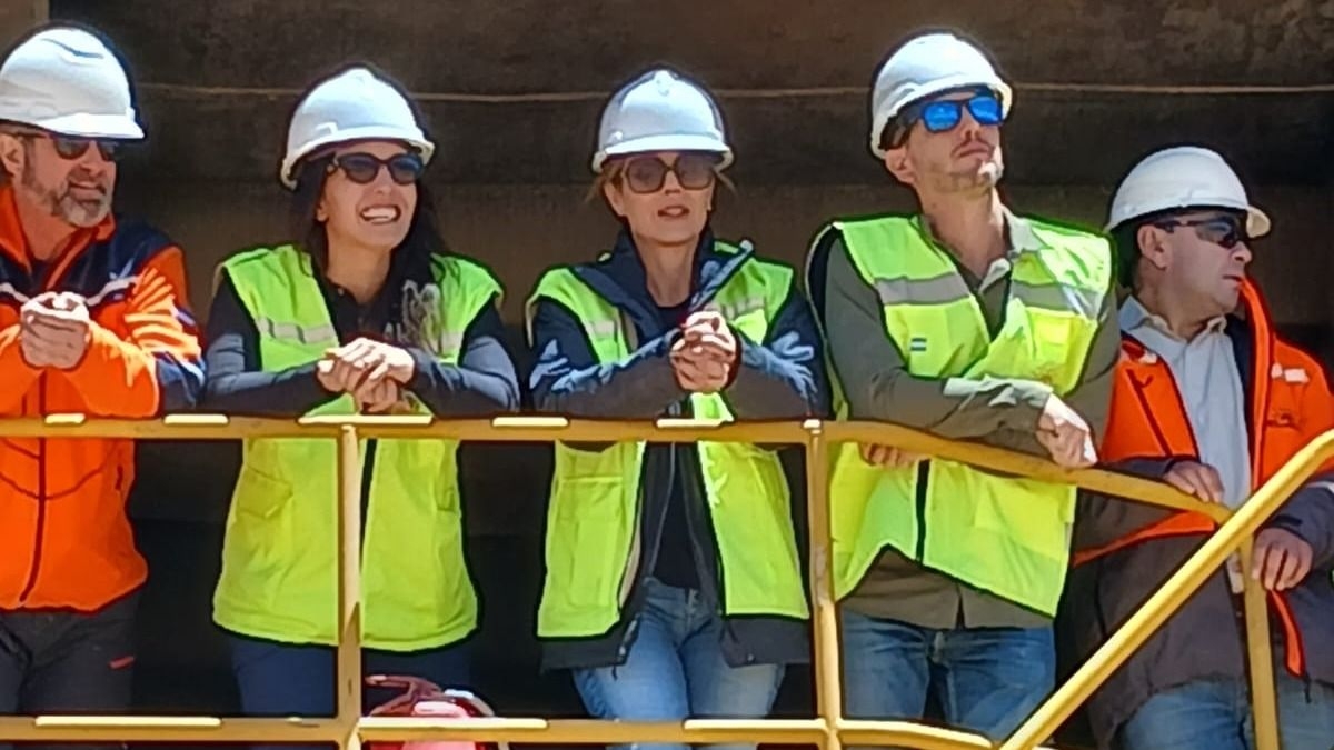 La secretaria de Minería de Nación visitó la mina Veladero