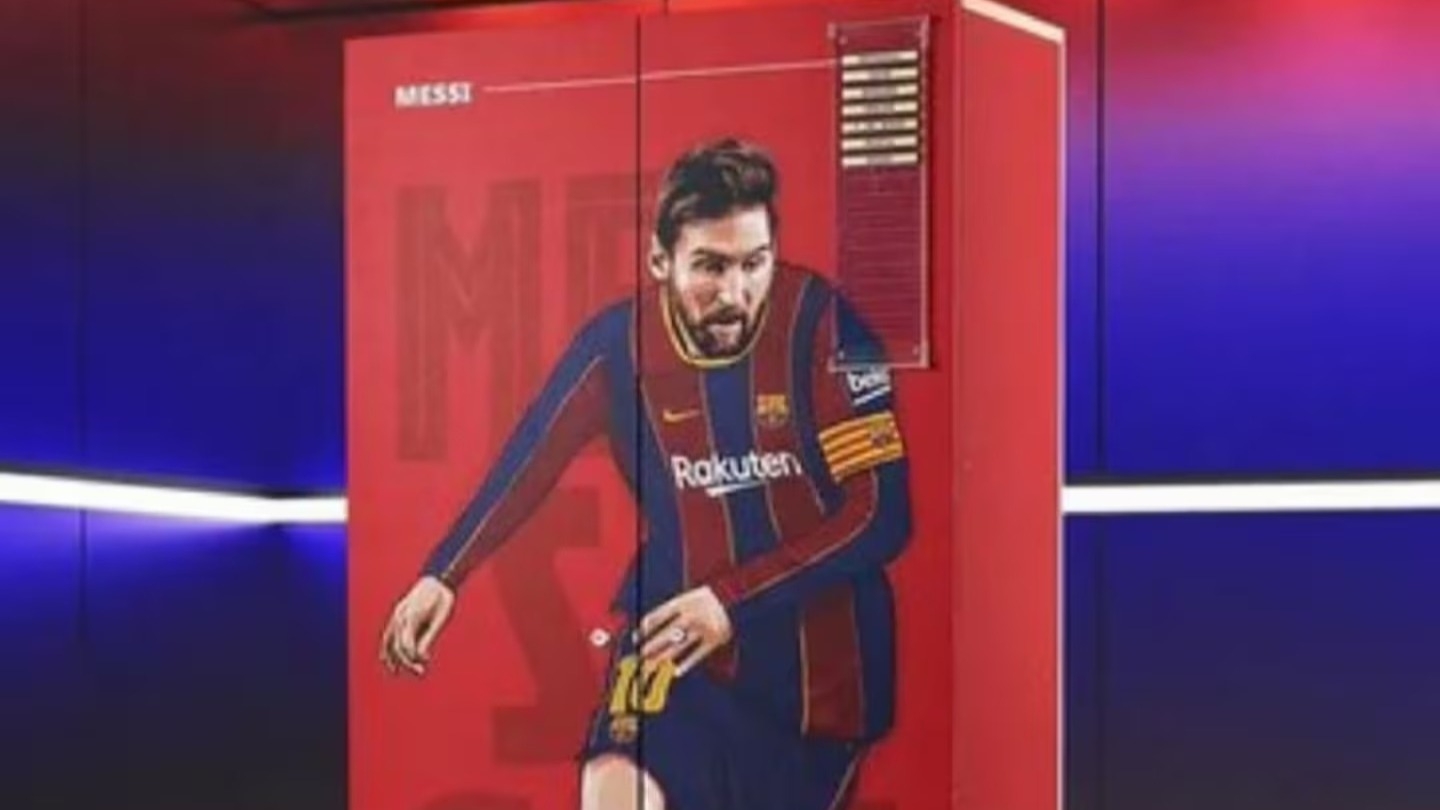 El Barcelona subastará el locker de Messi en 350 mil dólares