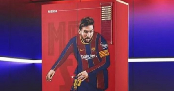 El Barcelona subastará el locker de Messi en 350 mil dólares