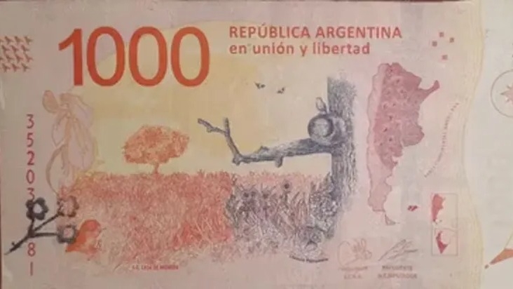 Billete de $1.000 con error de impresión podría valer más de $1.000.000 ...