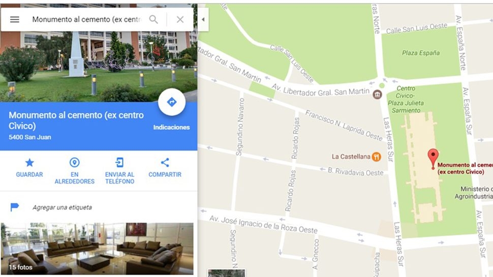 Mirá el increíble nombre que tiene el Centro Cívico en Google Maps