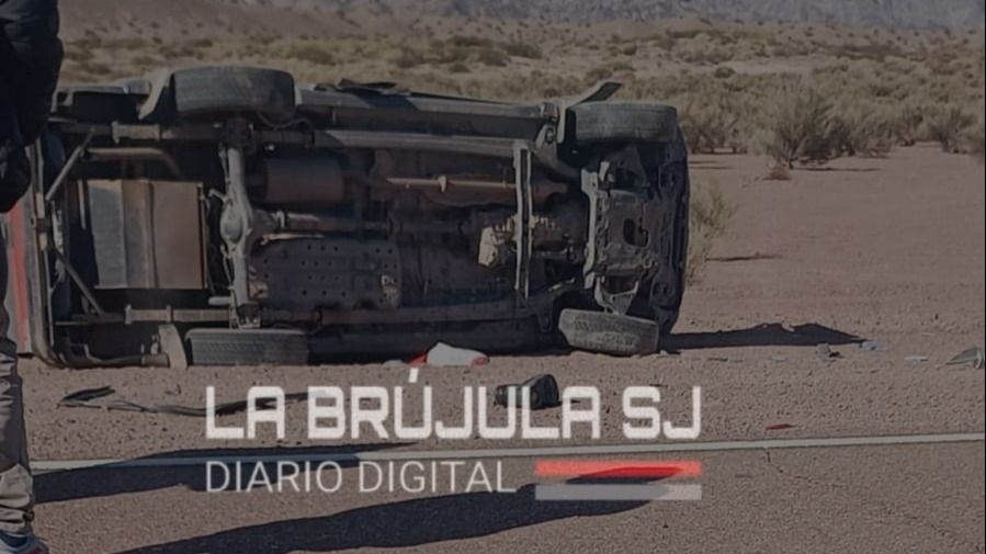 Trágico vuelco en Calingasta: un hombre murió en la ruta 412