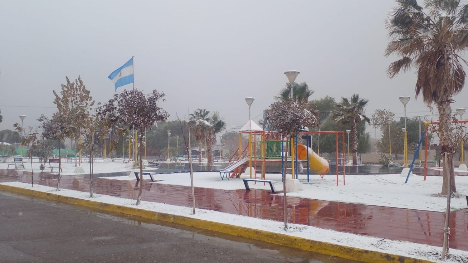 Nieve en San Juan: así disfrutaron vecinos y familias la nevada que ...