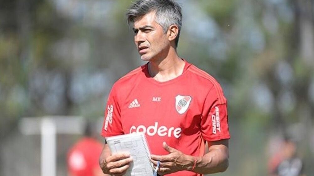 Marcelo Escudero, entrenador de Reserva, es el DT interino de River