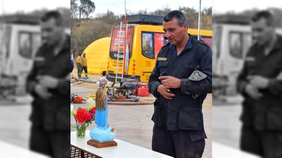 Incendios en Valle Fértil: en medio de la desesperación, la fe