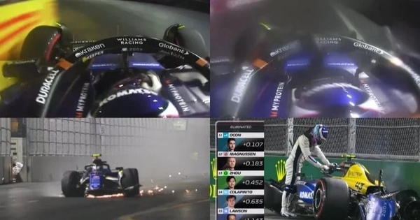 Anatomía del accidente de Franco Colapinto en la clasificación del GP de Las Vegas