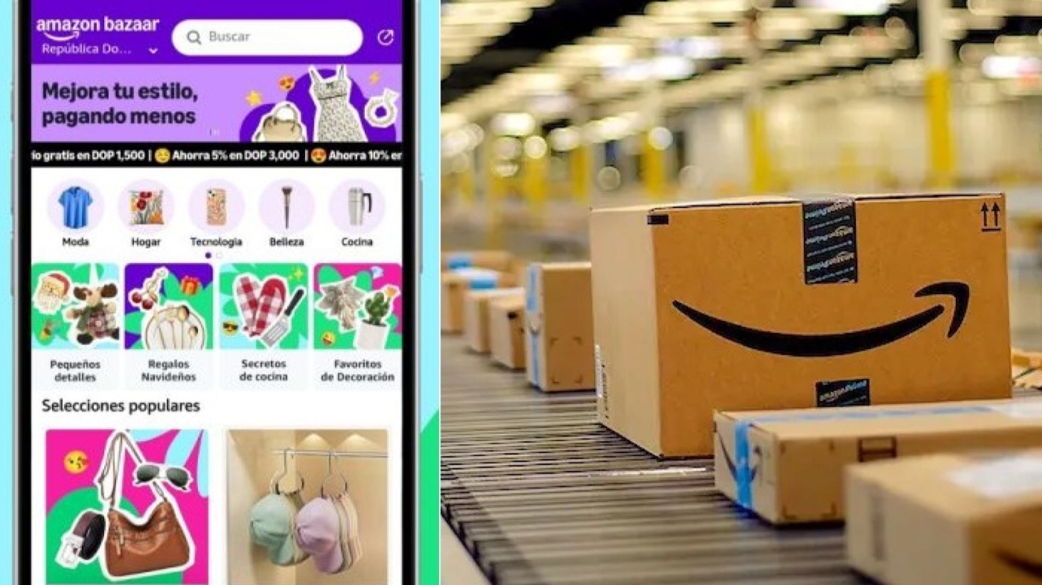 Cómo funciona Amazon Bazaar, la competencia de EE.UU a Temu y Shein