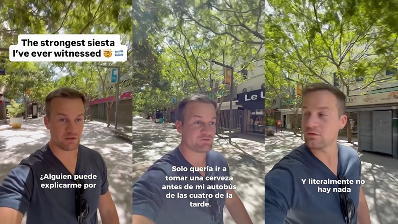 Nick Maddock, que viajó por 125 países, quedó sorprendido por la siesta ...