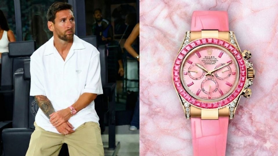 El Rólex Barbie de Lionel Messi de más de 800 mil euros: los detalles